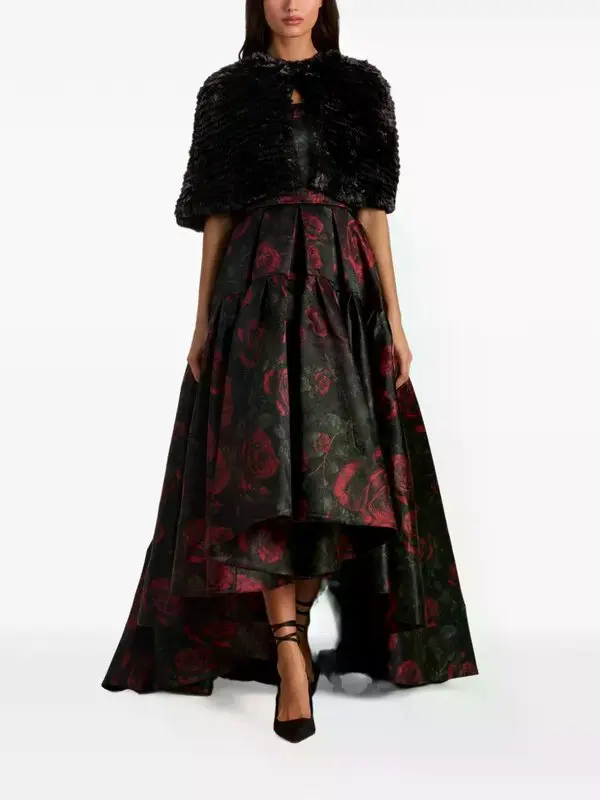 Alice + Olivia Deirdre Faux-fur Capelet