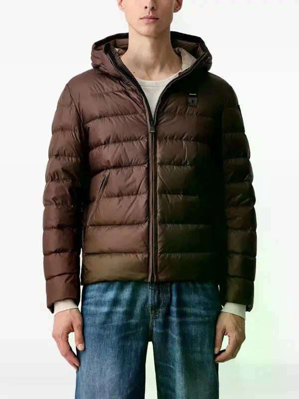 BLAUER. Hooded Padded Jacket