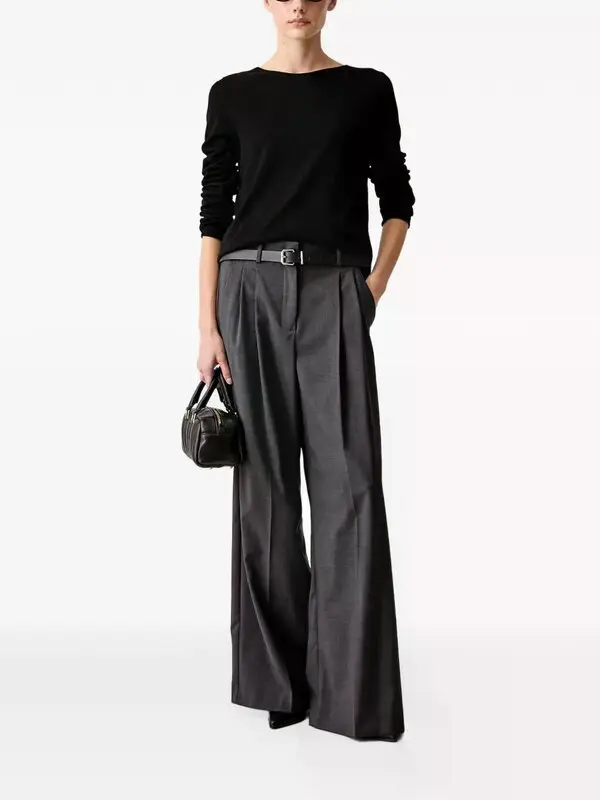Marc O'polo Boat-neck Fine-knit Top
