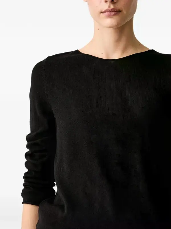Marc O'polo Boat-neck Fine-knit Top