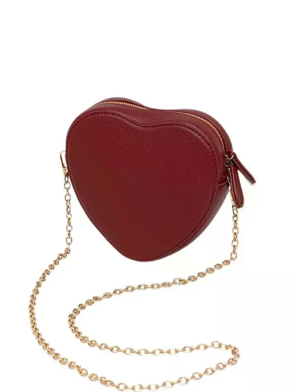 TWINSET Mini Heart-shaped Bag With Shoulder Strap - Red