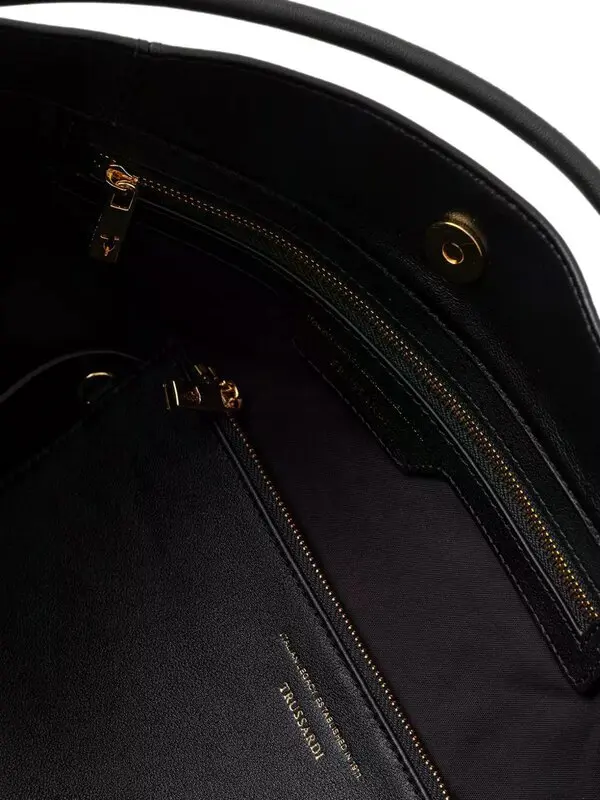 TRUSSARDI Orbita Logo-print Pouch-detail Handbag