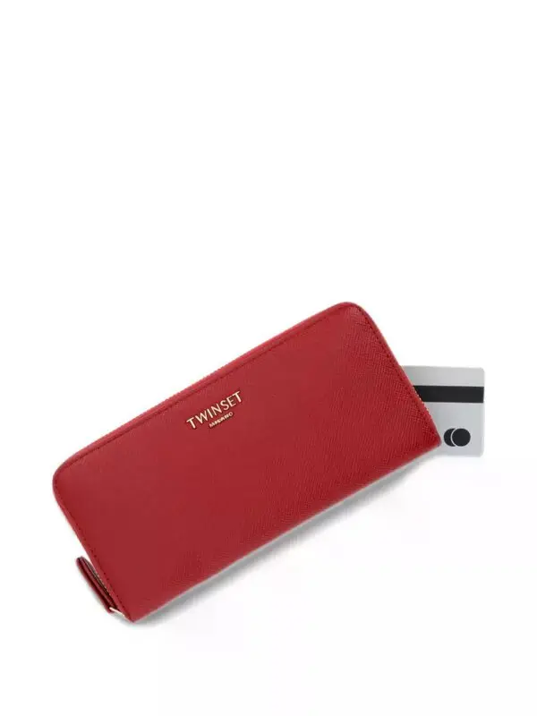 TWINSET Logo-plaque Zip-around Wallet