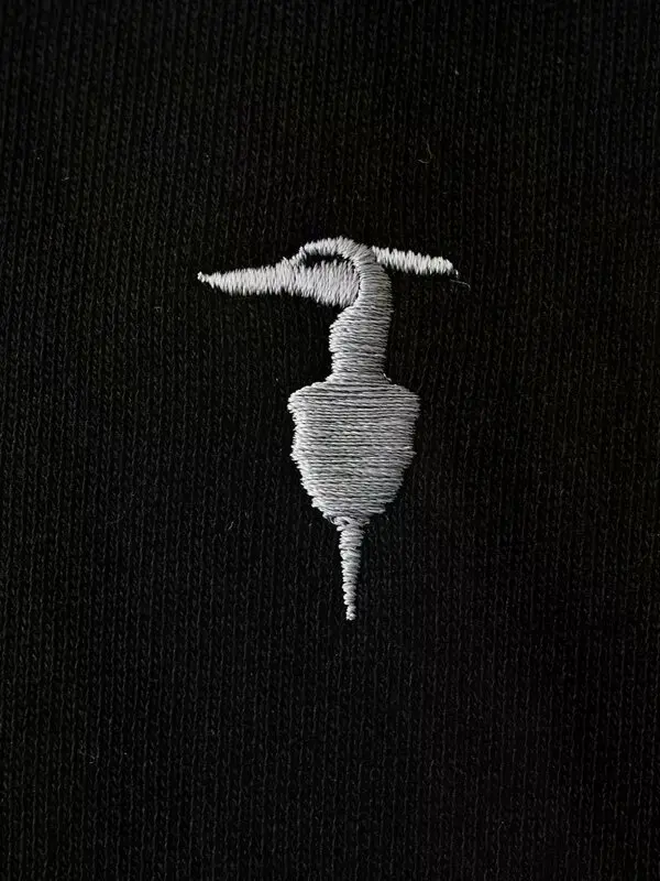 TRUSSARDI Logo-embroidered Zip-up Hoodie