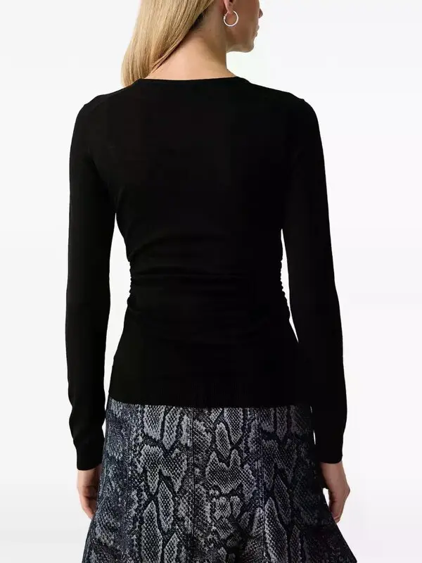 TRUSSARDI Ruched-detail Sweater