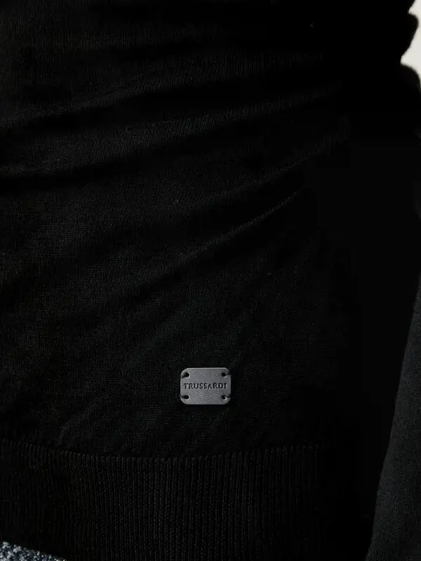 TRUSSARDI Ruched-detail Sweater