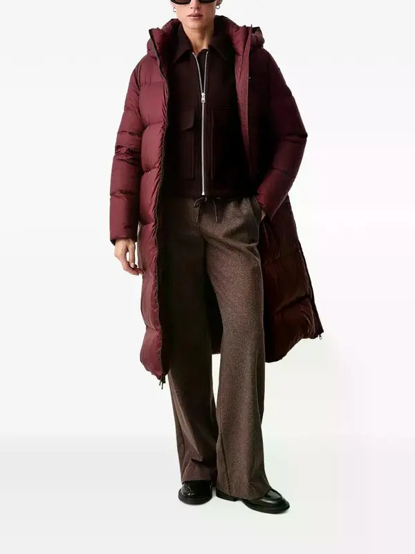 BLAUER. Celia Quilted Hooded Coat