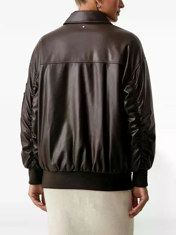 Armani Exchange Asymmetric-zip Jacket