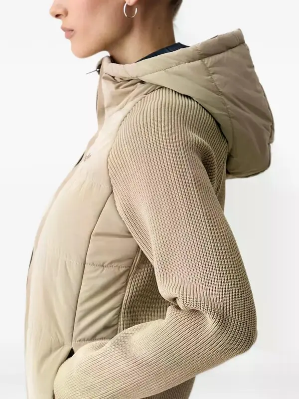 AERONAUTICA MILITARE Quilted Panel-knit Jacket