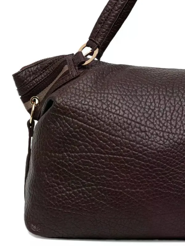 Liu Jo Pebbled-texture Zipped Tote Bag