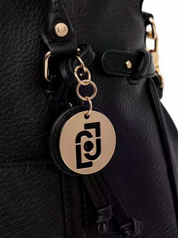 Liu Jo Logo-plaque Pebbled Tote Bag