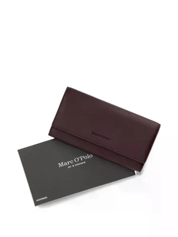 Marc O'polo Logo-debossed Leather Wallet