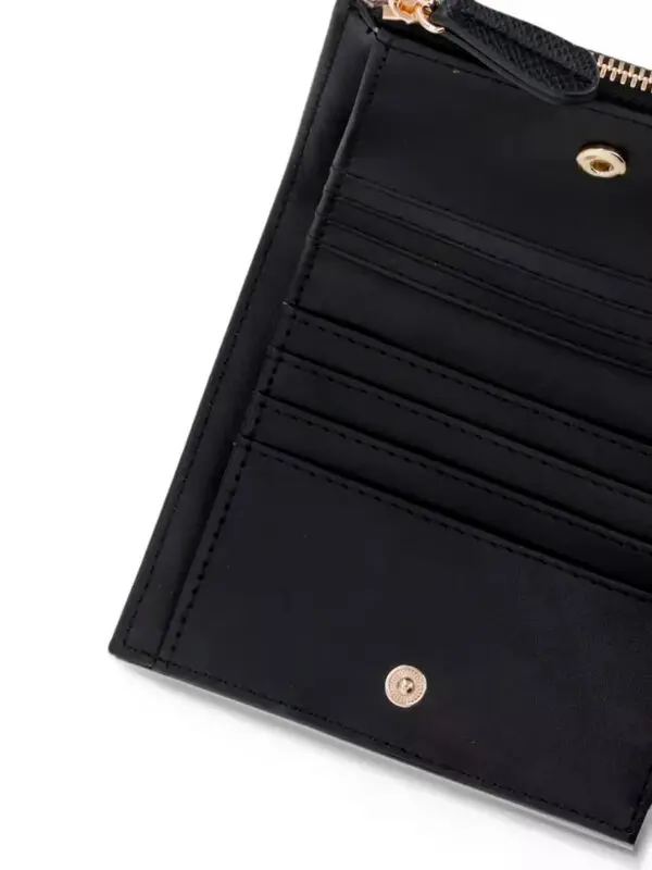 TWINSET Logo-lettering Cross-grain Wallet