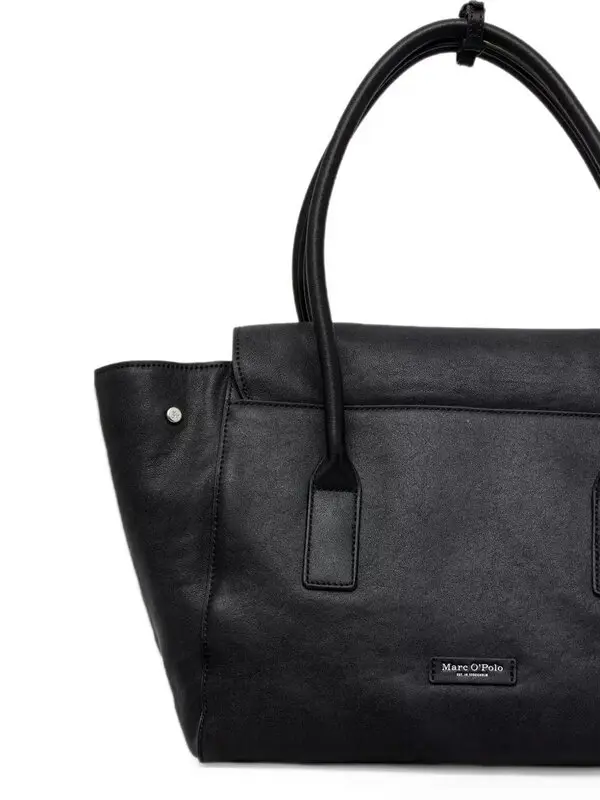 Marc O'polo Gaby Foldover-top Leather Tote Bag