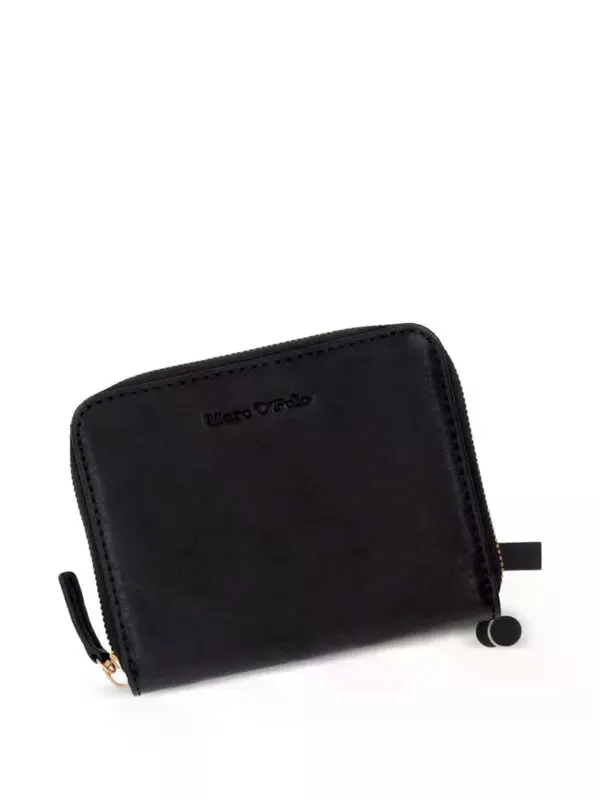 Marc O'polo Ellis Logo-debossed Leather Wallet - Black