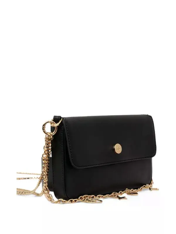 Pinko Charm-embellished Leather Tote Bag