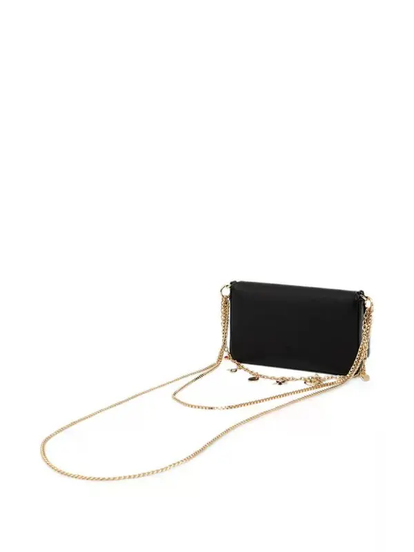 Pinko Charm-embellished Leather Tote Bag