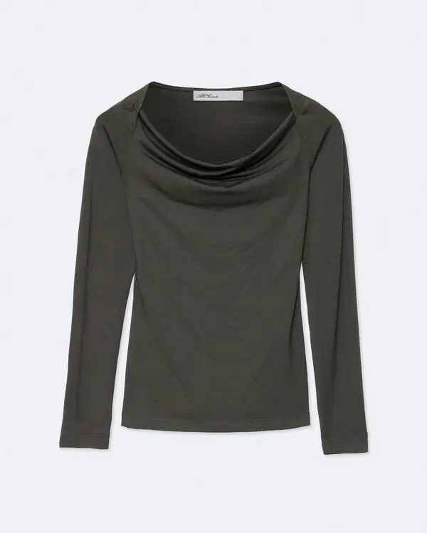ALLSAINTS Romi Cowl-neck Regular-fit Top