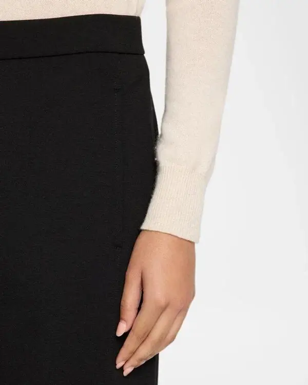 Eileen Fisher Cropped Double-knit Lantern Pants