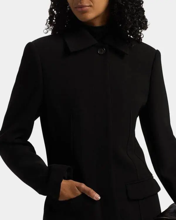 TOTEME Cinched Pocket Jacket - Black