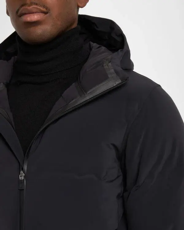 Herno Apos;s New Impact Hooded Down Jacket