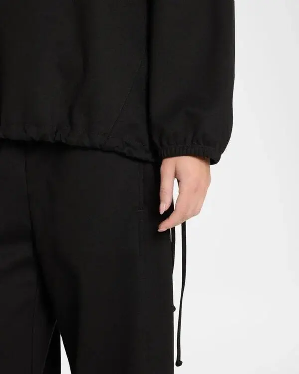 Eileen Fisher Ponte Knit Blouson Sweatshirt