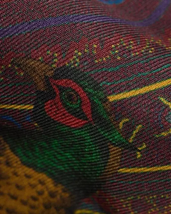 Ralph Lauren Pheasant-print Silk Twill Neck Tie - Brown