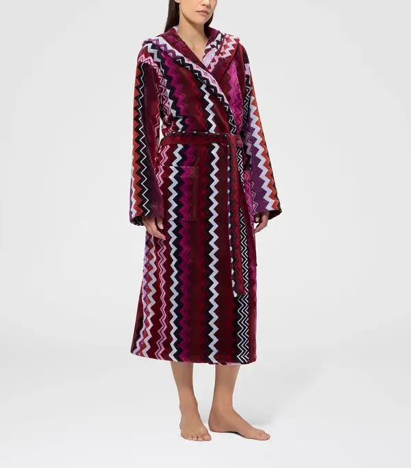 Missoni Giacomo Hooded Bathrobe