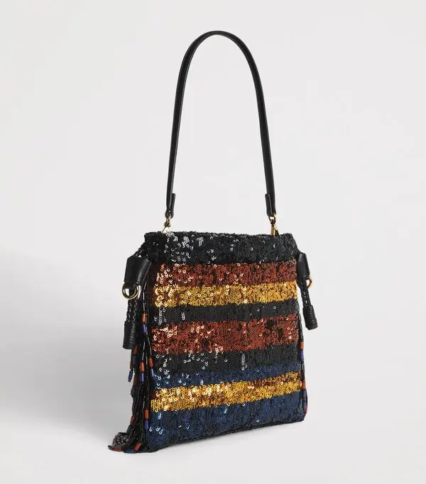 Etro Small Embellished Kalispera Top-handle Bag