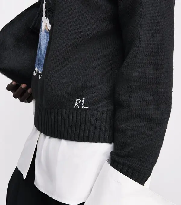 Polo Ralph Lauren Cotton Polo Bear Sweater