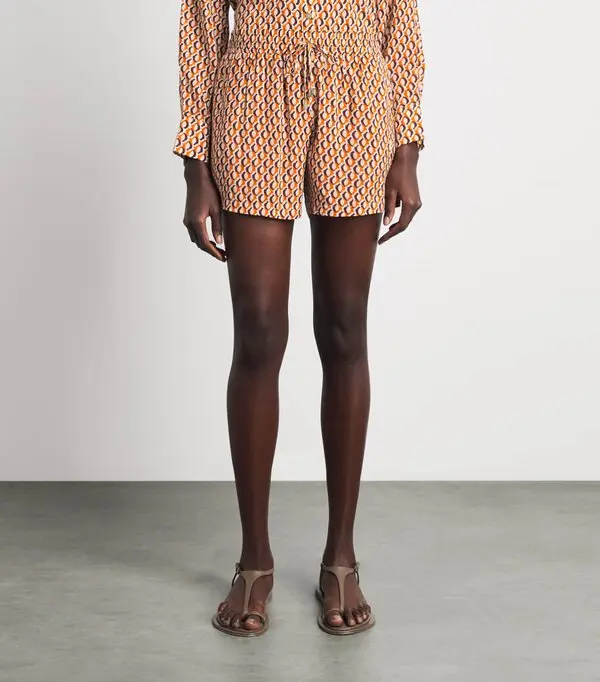 Melissa Odabash Printed Annie Shorts