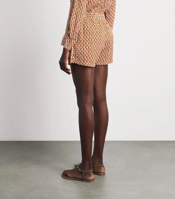 Melissa Odabash Printed Annie Shorts