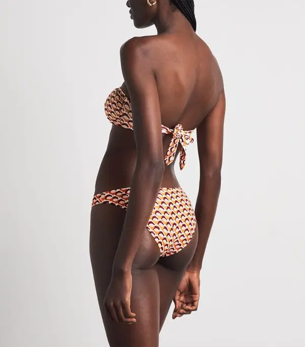 Melissa Odabash Strapless Printed Byron Bikini Top