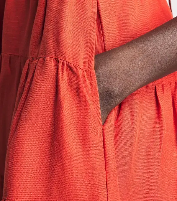 Melissa Odabash Tiered Dulcie Mini Dress