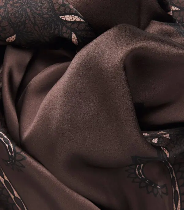 Johanna Ortiz Silk Timeless Concurse Maxi Dress