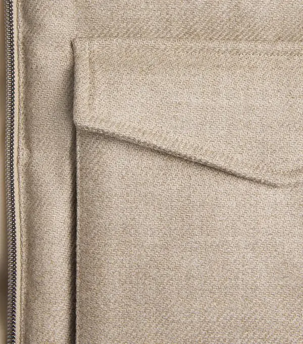 Herno Virgin Wool-silk Down Jacket