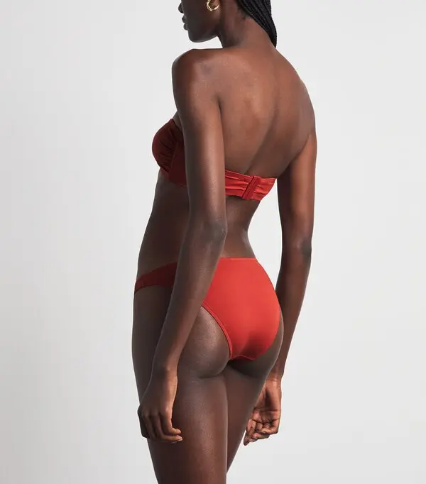 ERES Show Bandeau Bikini Top - Orange