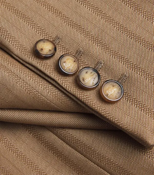 Etro Wool Jacquard Double-breasted Blazer