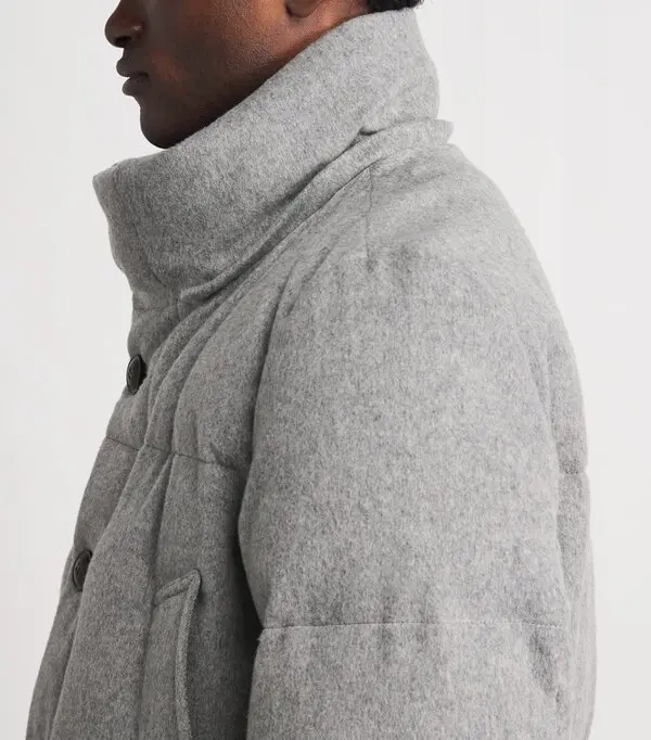 Pal Zileri Virgin Wool-cashmere Down Jacket