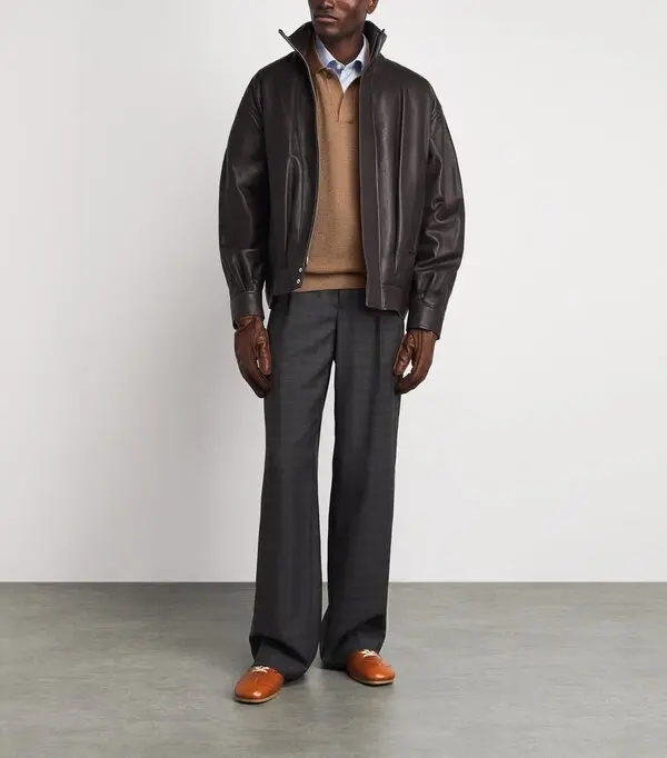 Eton Wool-knit Polo Sweater