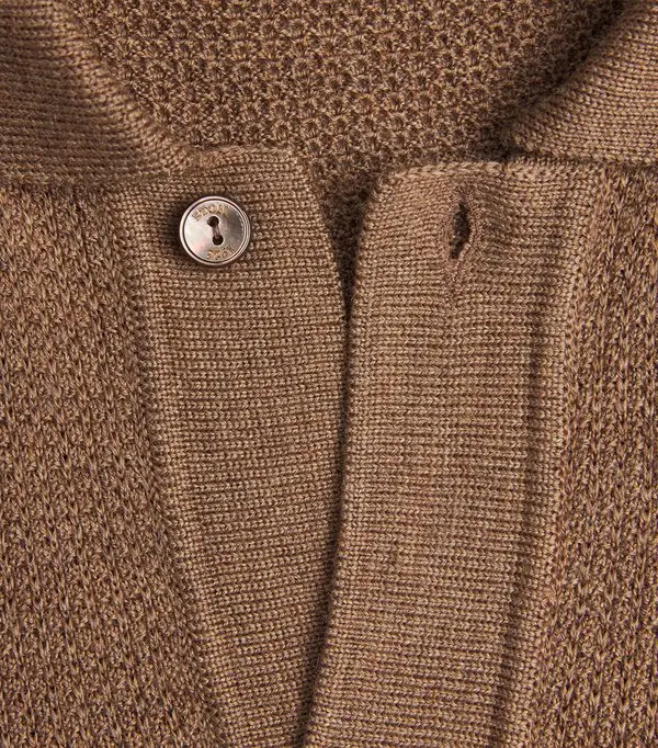 Eton Wool-knit Polo Sweater