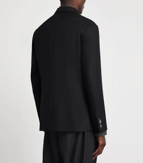 Eton Wool Double-breasted Blazer