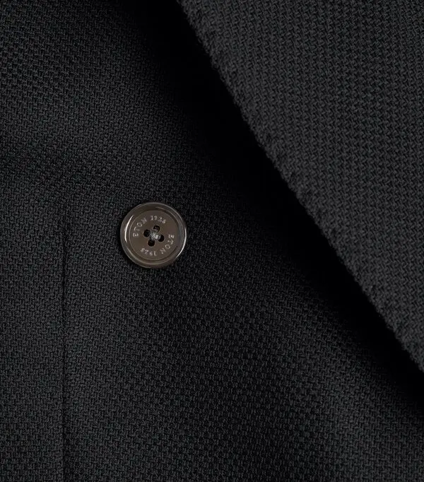 Eton Wool Double-breasted Blazer