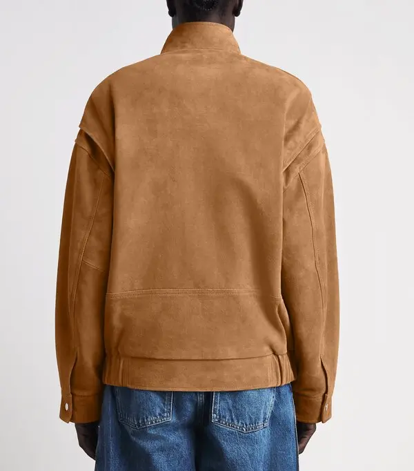 CHAROUX Suede Tunnel Aviator Jacket