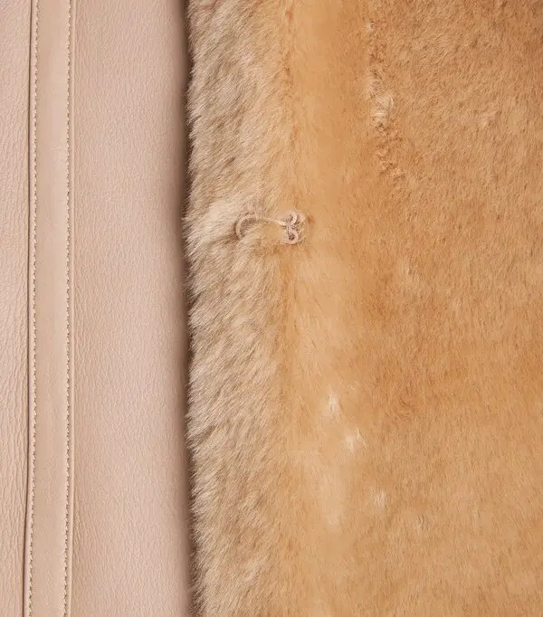 CHAROUX Shearling Edie Overcoat