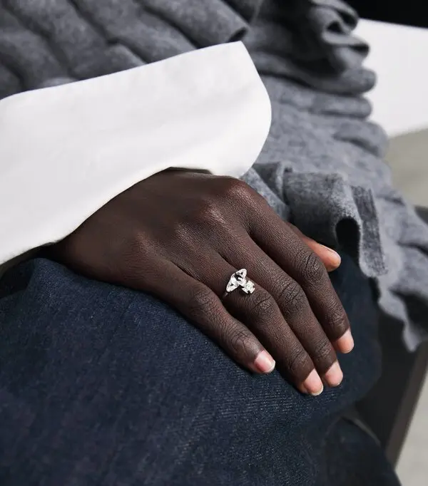 VIVIENNE WESTWOOD Sterling Ondina Ring