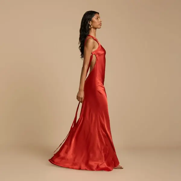 Arcina Ori Monique Dress Rust