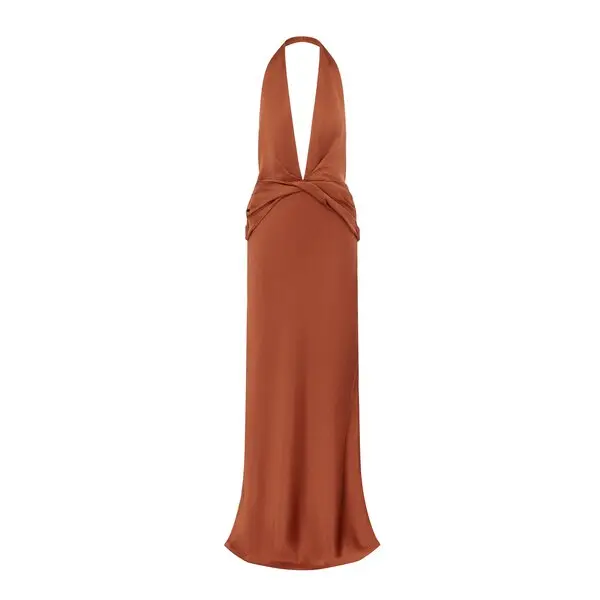 Arcina Ori Francesca Dress Rust