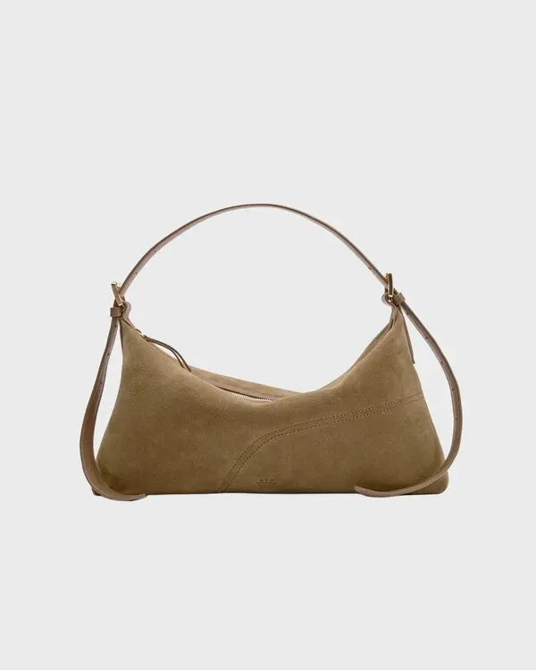 ATP ATELIER Shoulder Bag Castellare Suede/vacchetta