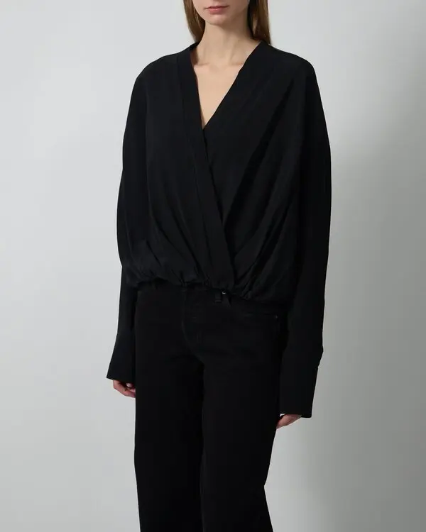 Sportmax Blouse Loose-fit Pure Silk